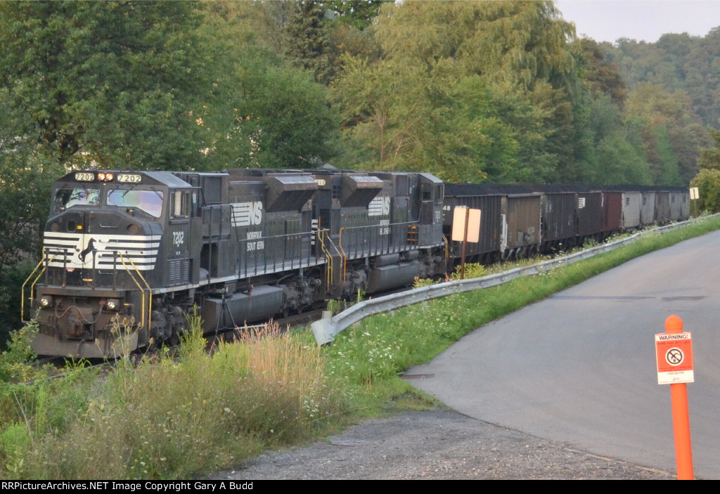 NORFOLK SOUTHERN SD80MAC 7202